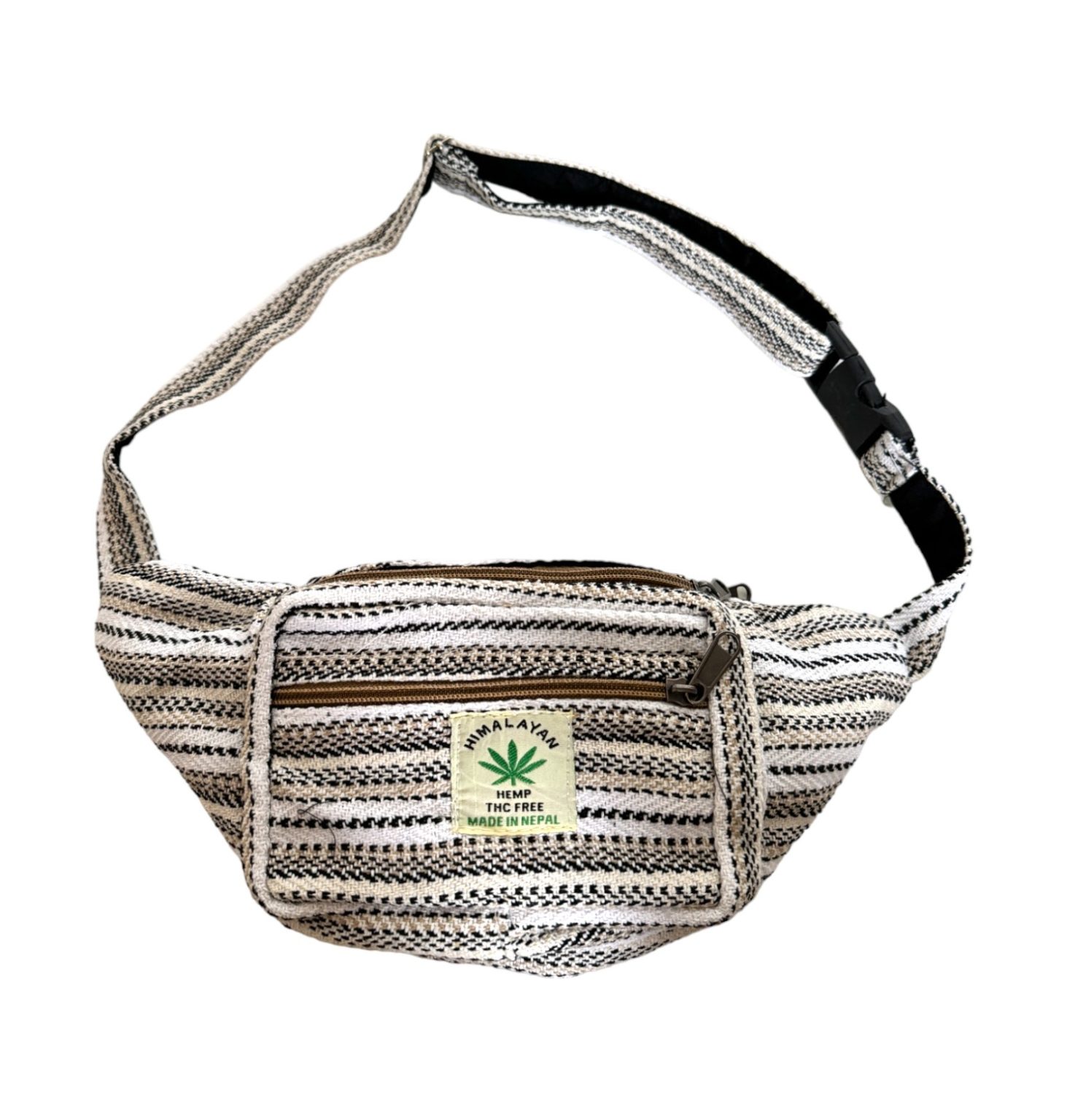Eco-Friendly Hemp Fanny Pack - Handicrafts In Nepal