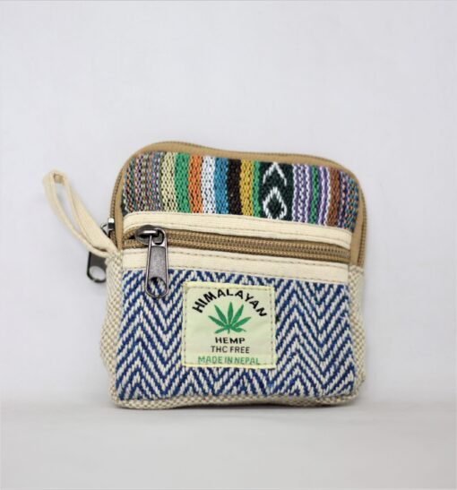 Hemp Small Coin Purse - Handicrafts In Nepal
