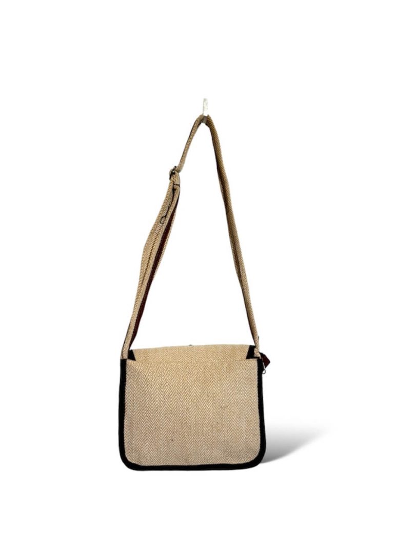 Vintage Leather Side Bag - Handicrafts In Nepal