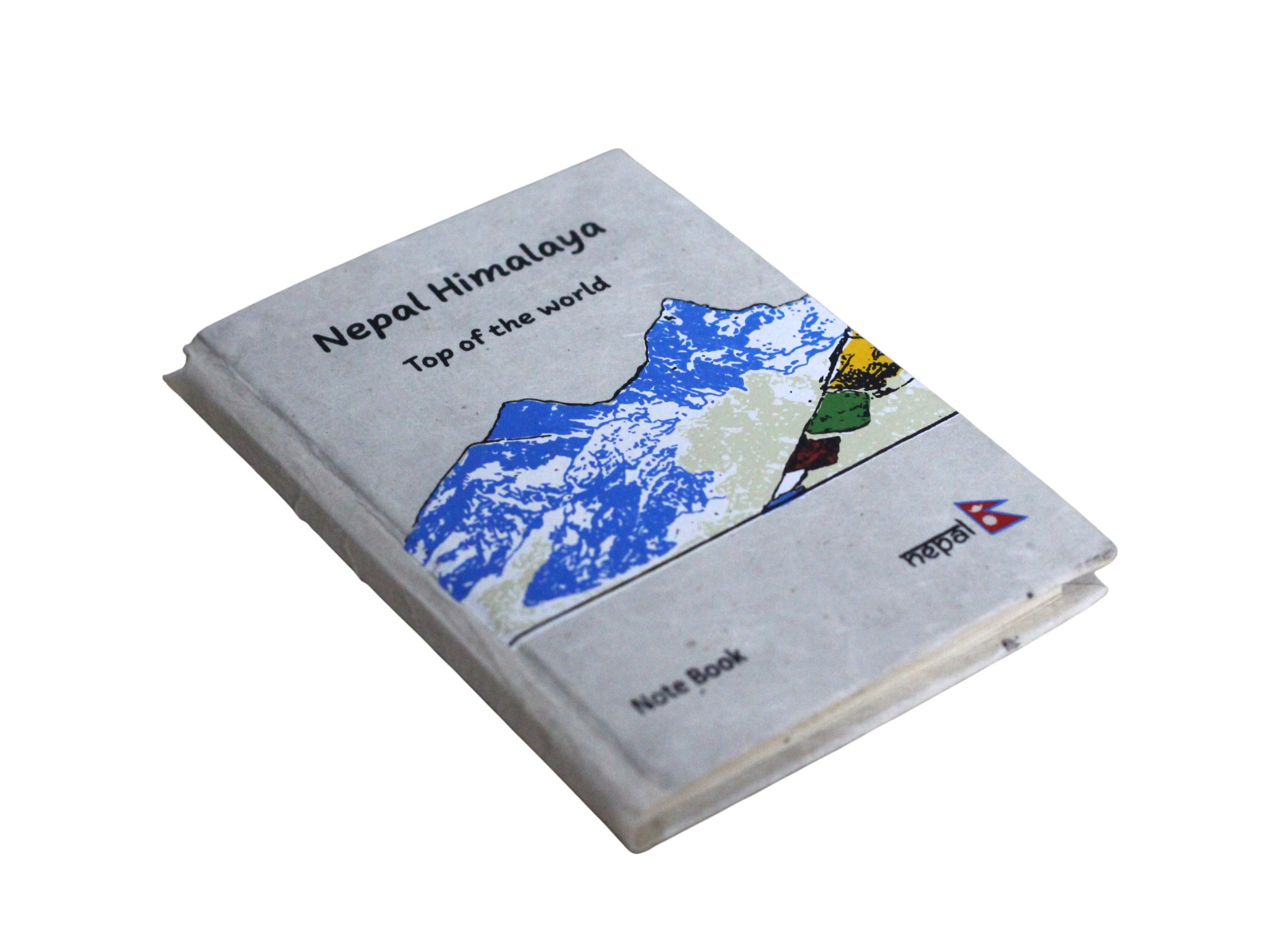 Nepal Himalaya Pocket Notebook 12x8 Cm - Handicrafts In Nepal